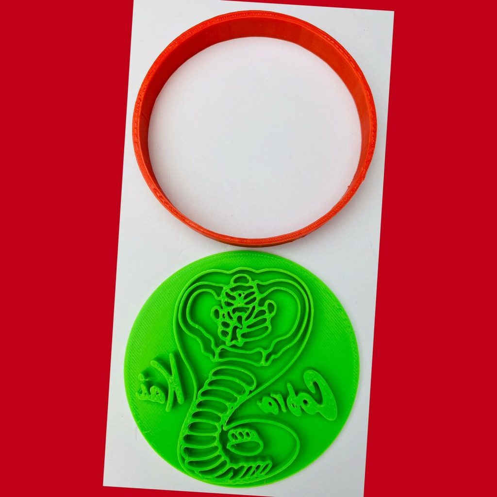 Cobra Kai Snake Logo Cookie Cutter - Everything For Cakes