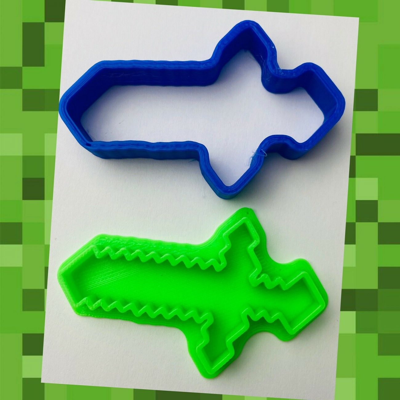 Minecraft Sword Cookie Cutter - Everything For Cakes
