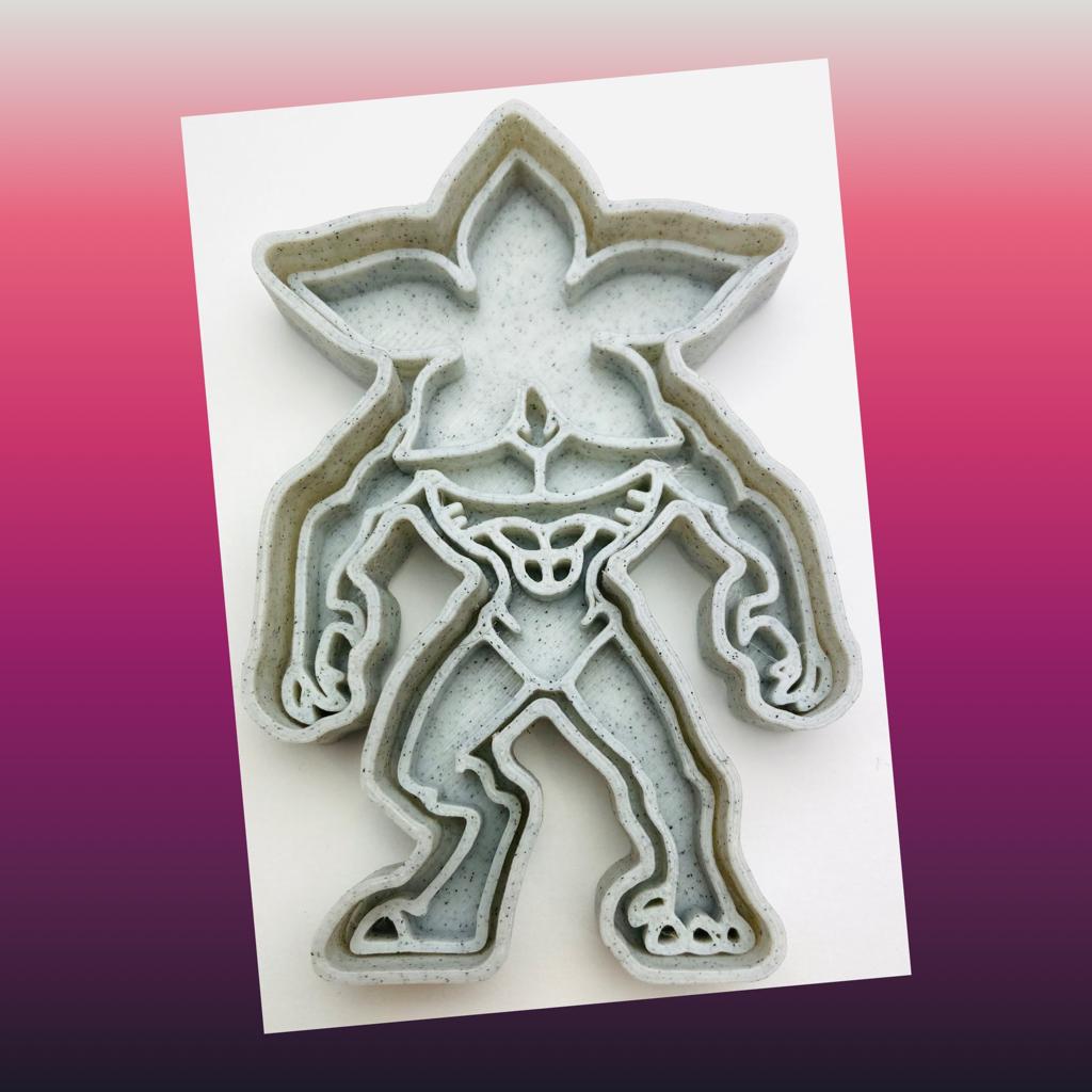 Set of 3 Stranger Things Cookie Cutters - Everything For Cakes