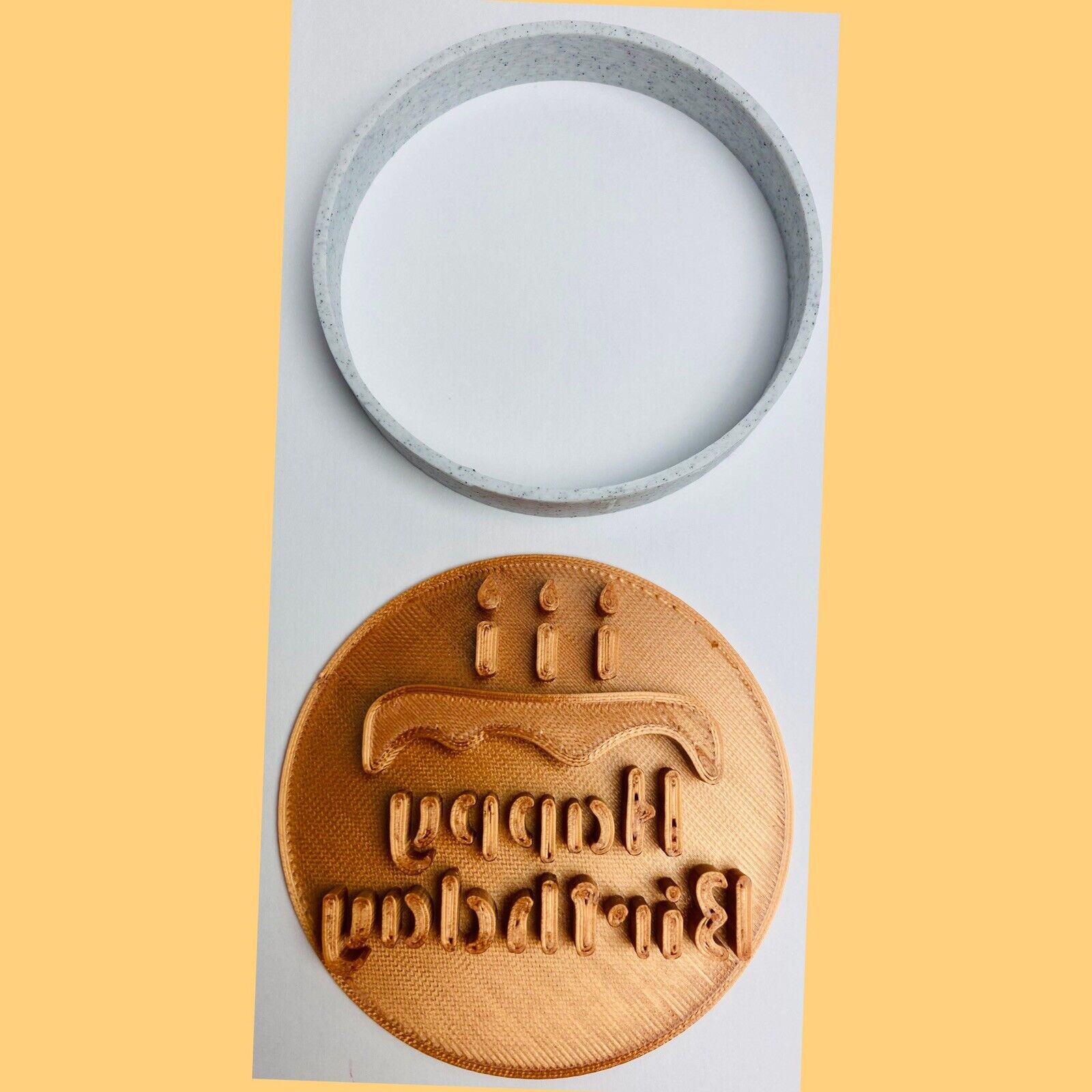 Happy Birthday Cake Cookie Cutter - Everything For Cakes