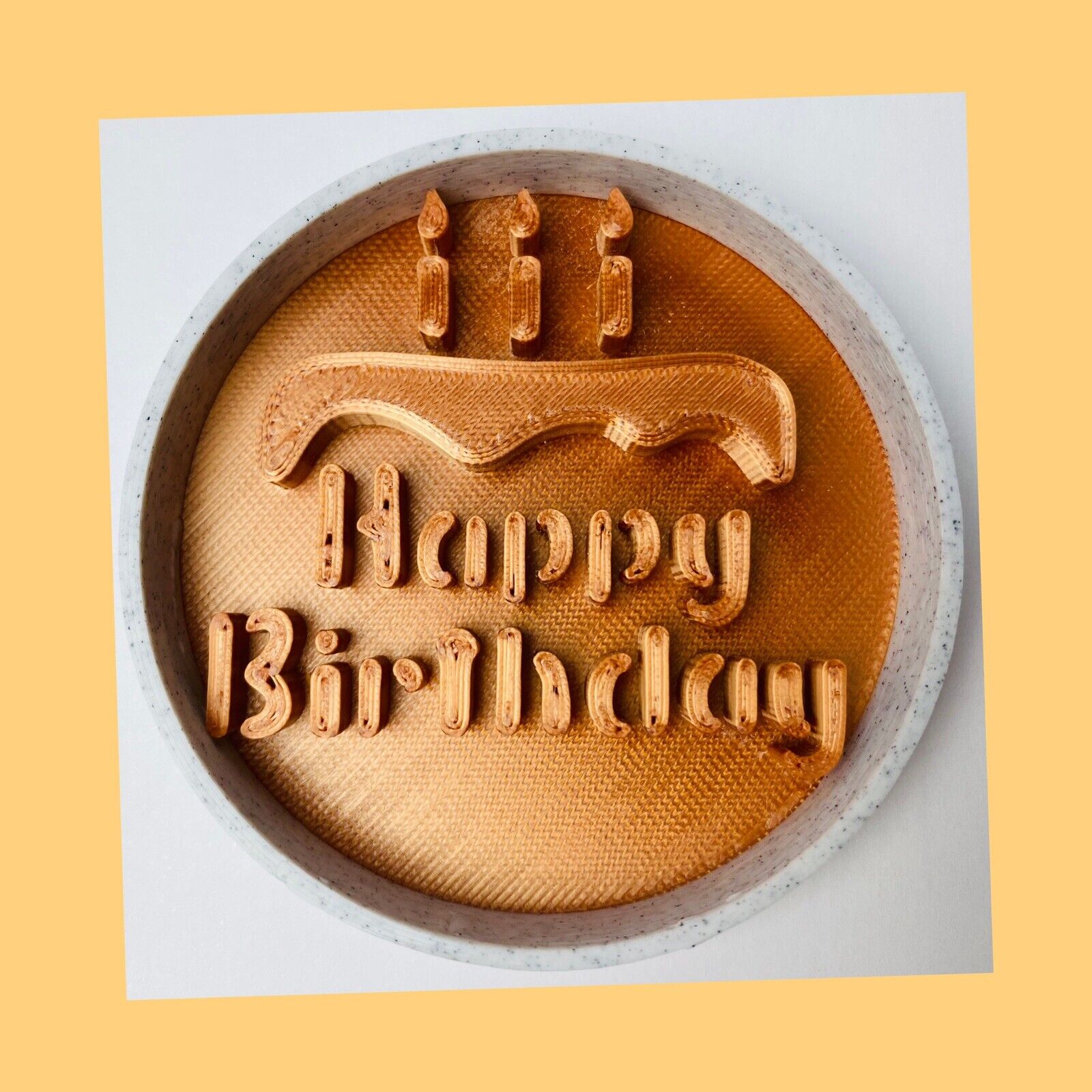 Happy Birthday Cake Cookie Cutter - Everything For Cakes