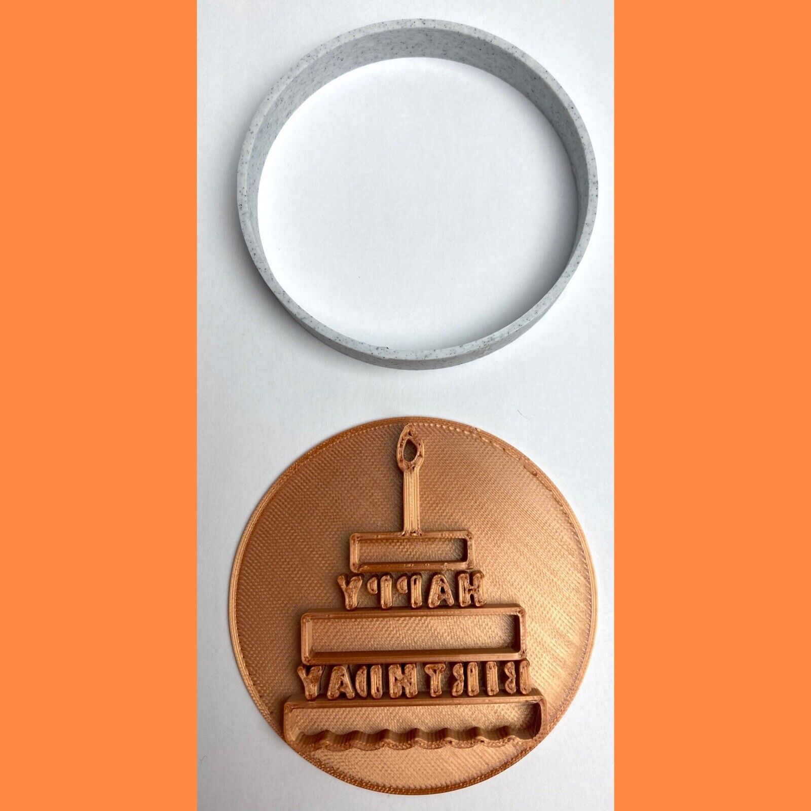 Happy Birthday Candle Cookie Cutter - Everything For Cakes