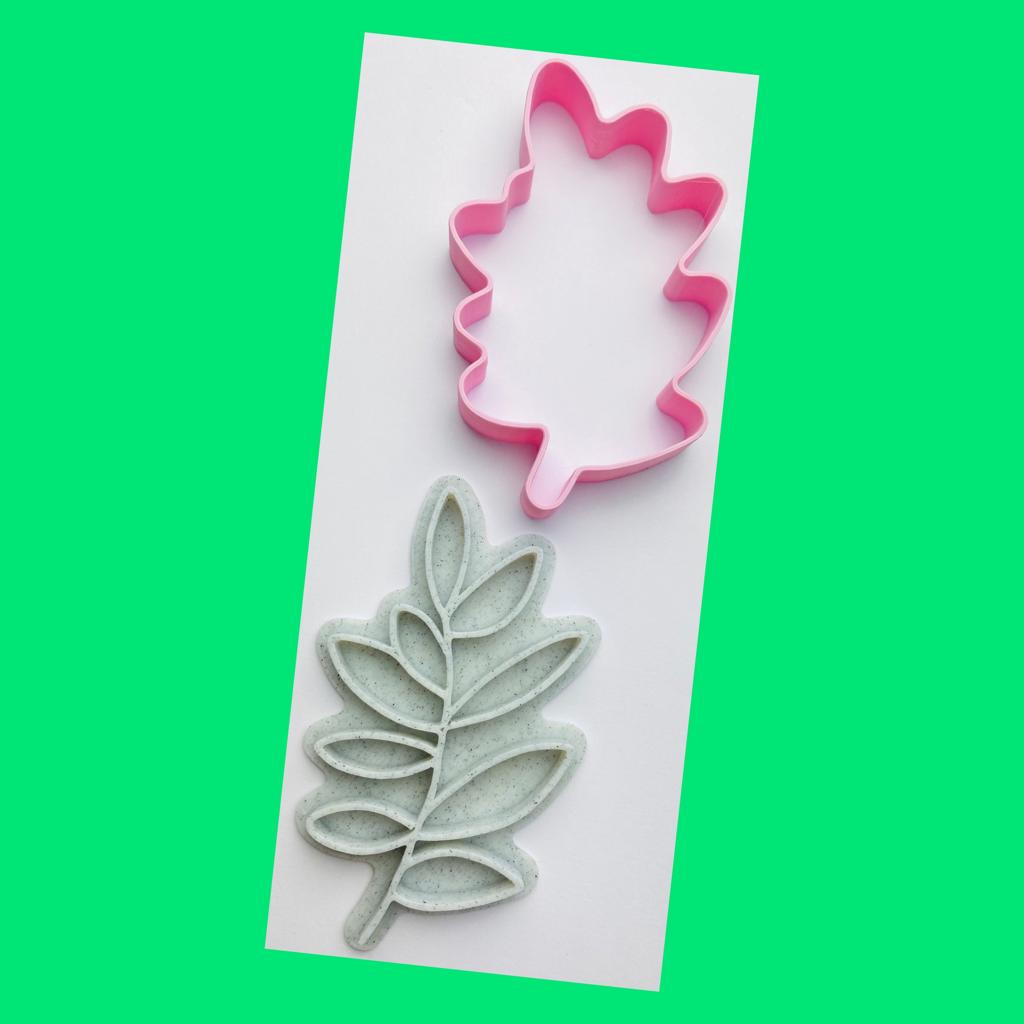 Eucalyptus Leaf Cookie Cutter - Everything For Cakes