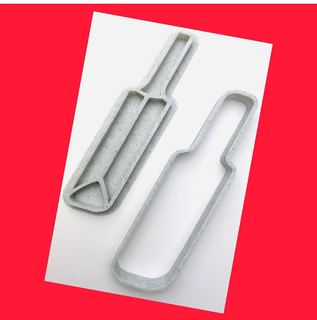 Set of 4 Cricket Themed Cookie Cutters - Everything For Cakes